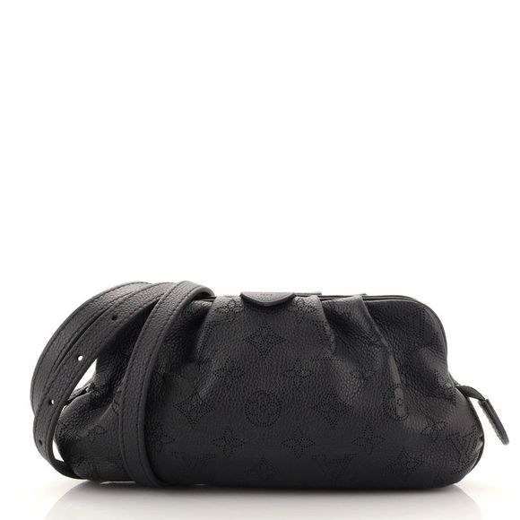 Louis Vuitton | Bags | Louis Vuitton Scala Pouch Bag Mahina Leather ...